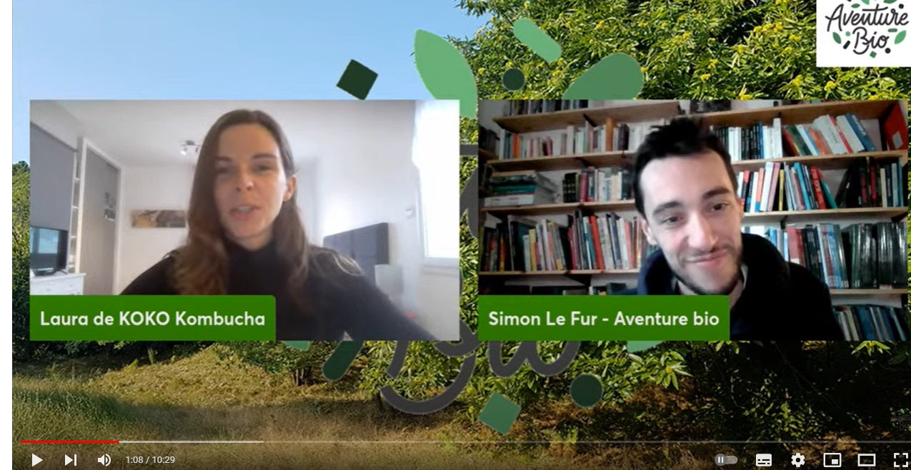 Laura Chétail Koko Kombucha – Aventure bio