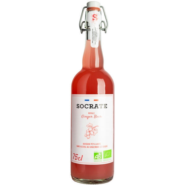 Socrate -- Royale ginger beer (cassis) - 75cL x 6 – Aventure bio